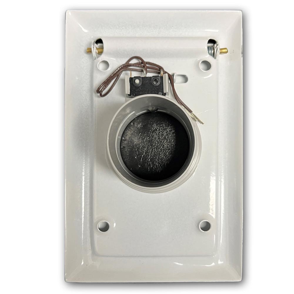 Vacumaid 1.25" Metal Wall Inlet Valve with Pin Jack