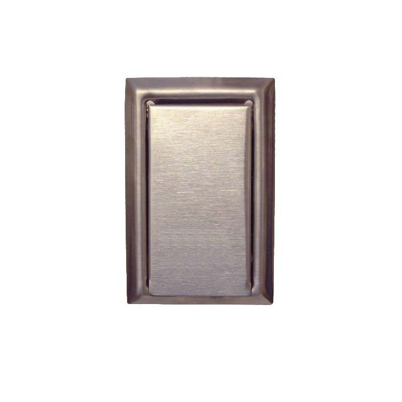 Vacumaid 1.25" Metal Wall Inlet Valve with Pin Jack