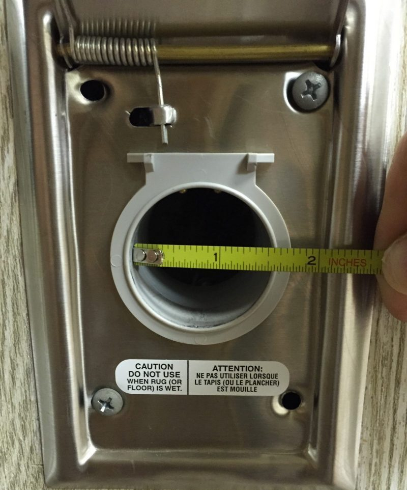 Vacumaid Microswitch - Metal Wall Inlet Valve