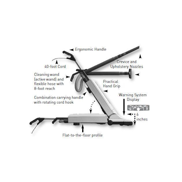 SEBO Automatic X7 Premium Upright Vacuum Graphite (91543AM )
